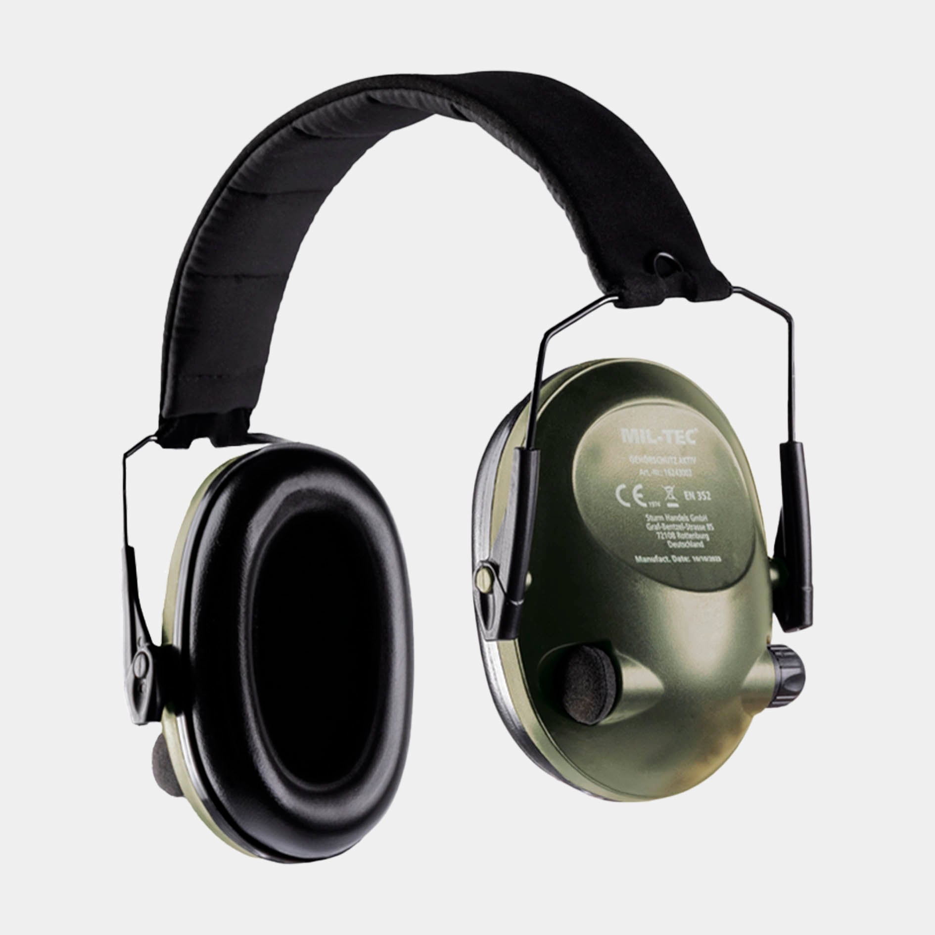 Electronic hearing protector - MIL-TEC — SERMILITAR