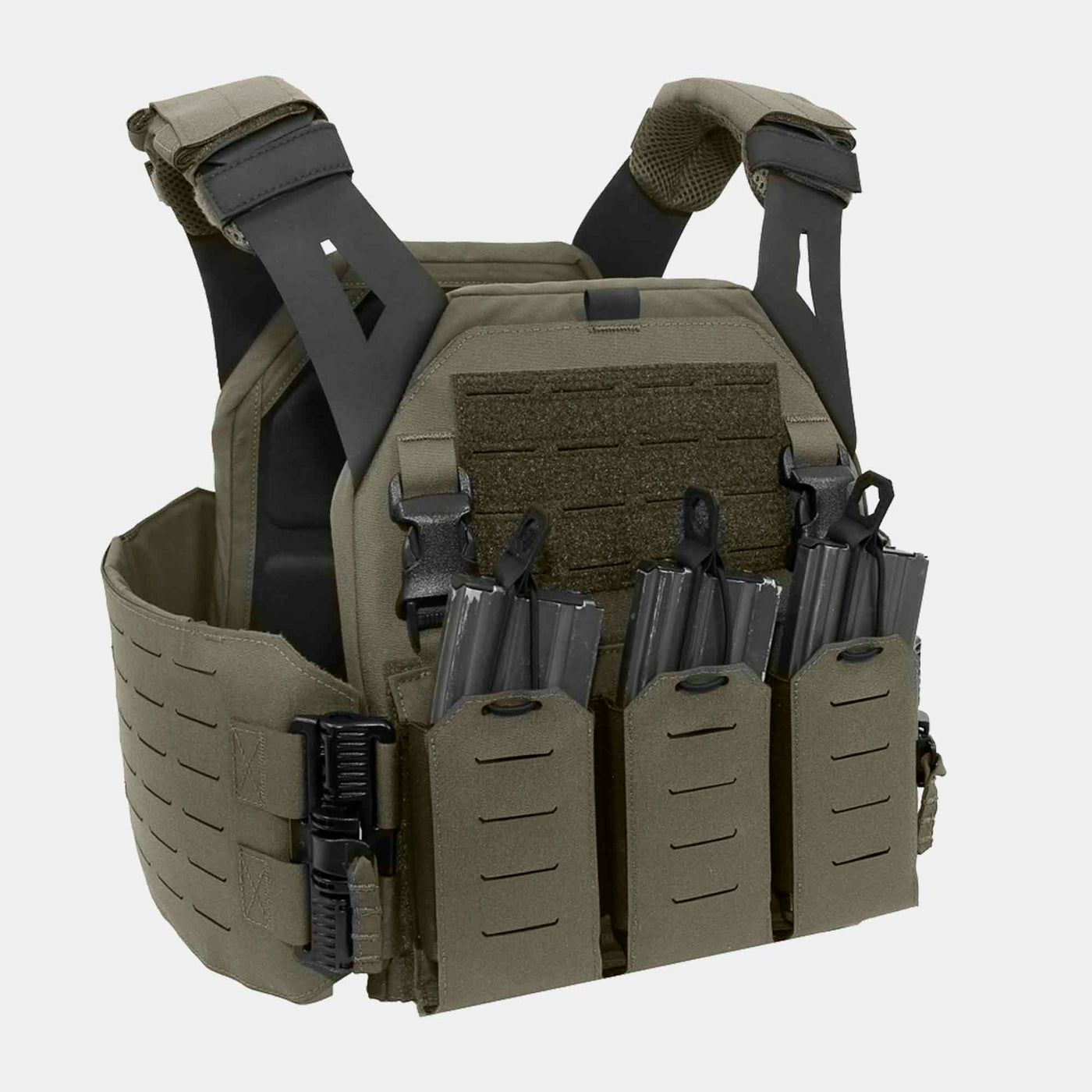 LC LPC V1 plate carrier vest with magazine pouches - Warrior Assault ...