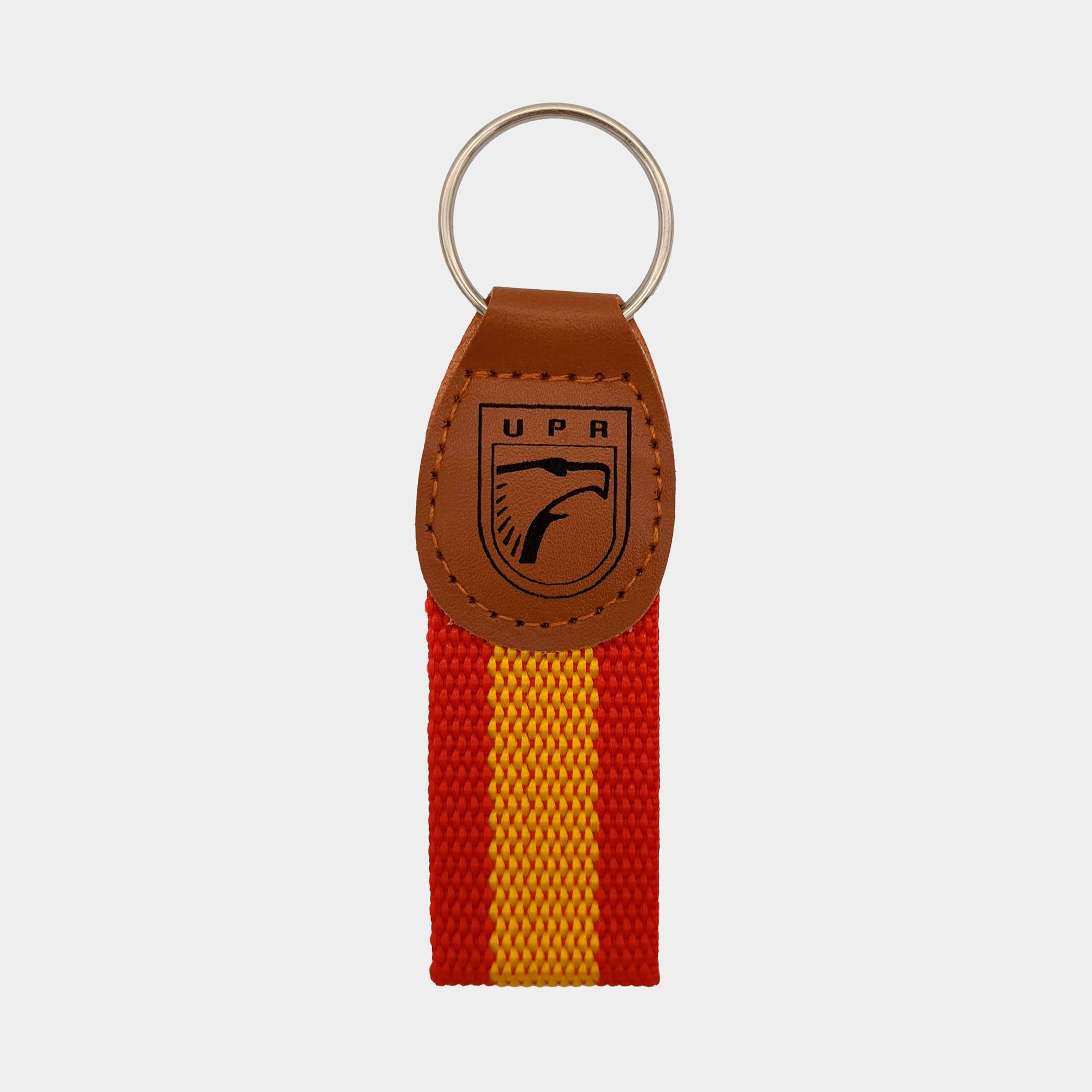 UPR keychain with the flag of Spain — SERMILITAR